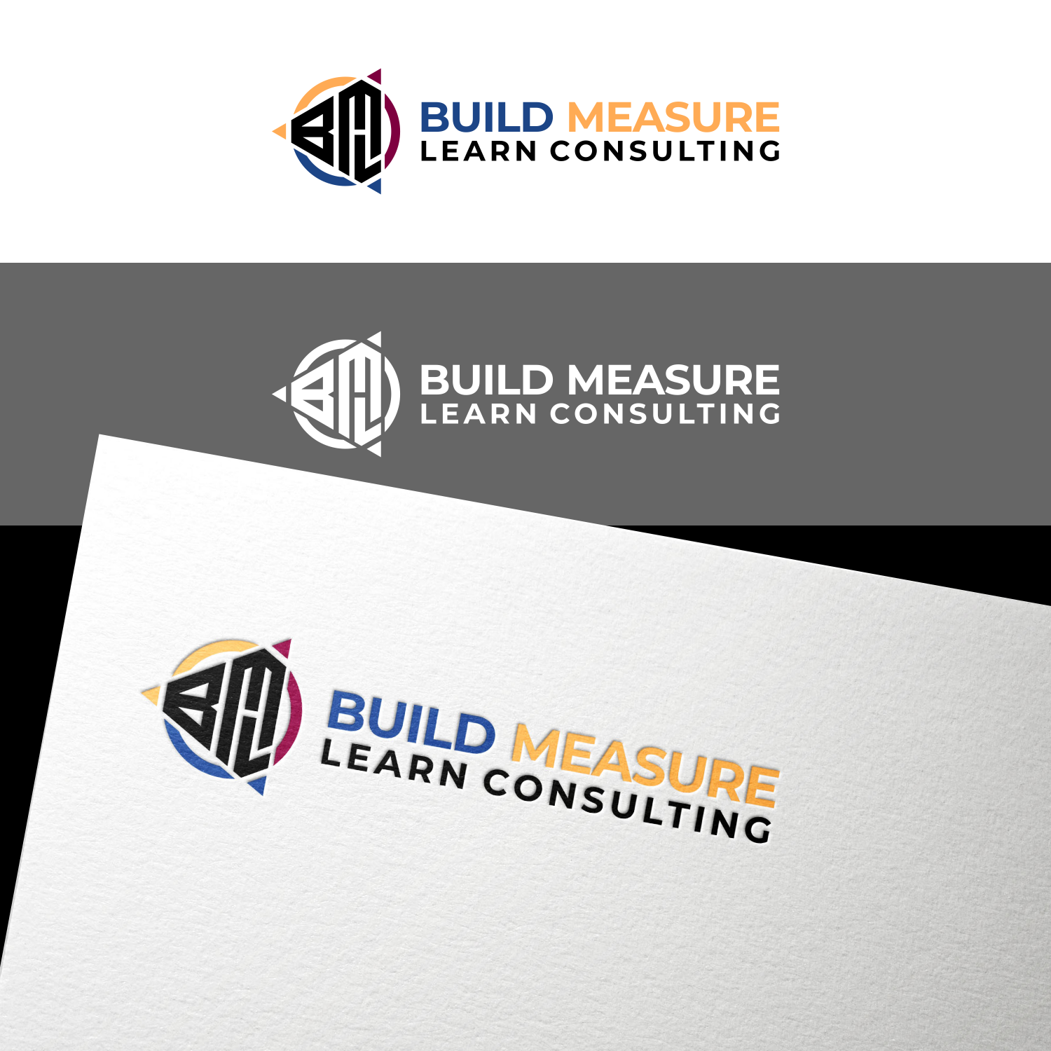 Playful, Elegant, Data Science Logo Design for Build Measure Learn by ...