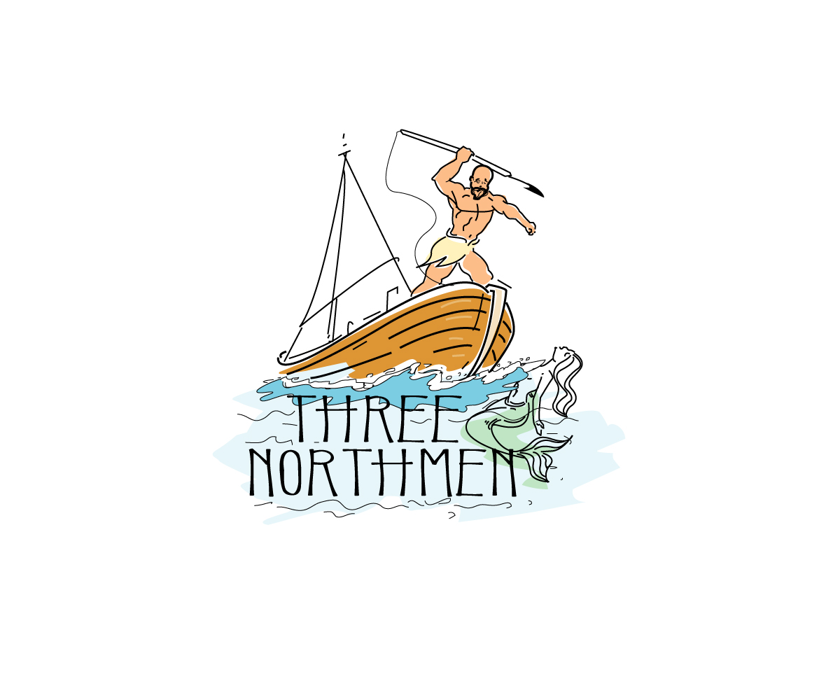 Serious, Traditional Logo Design for THREE NORTHMEN by Jay Design ...