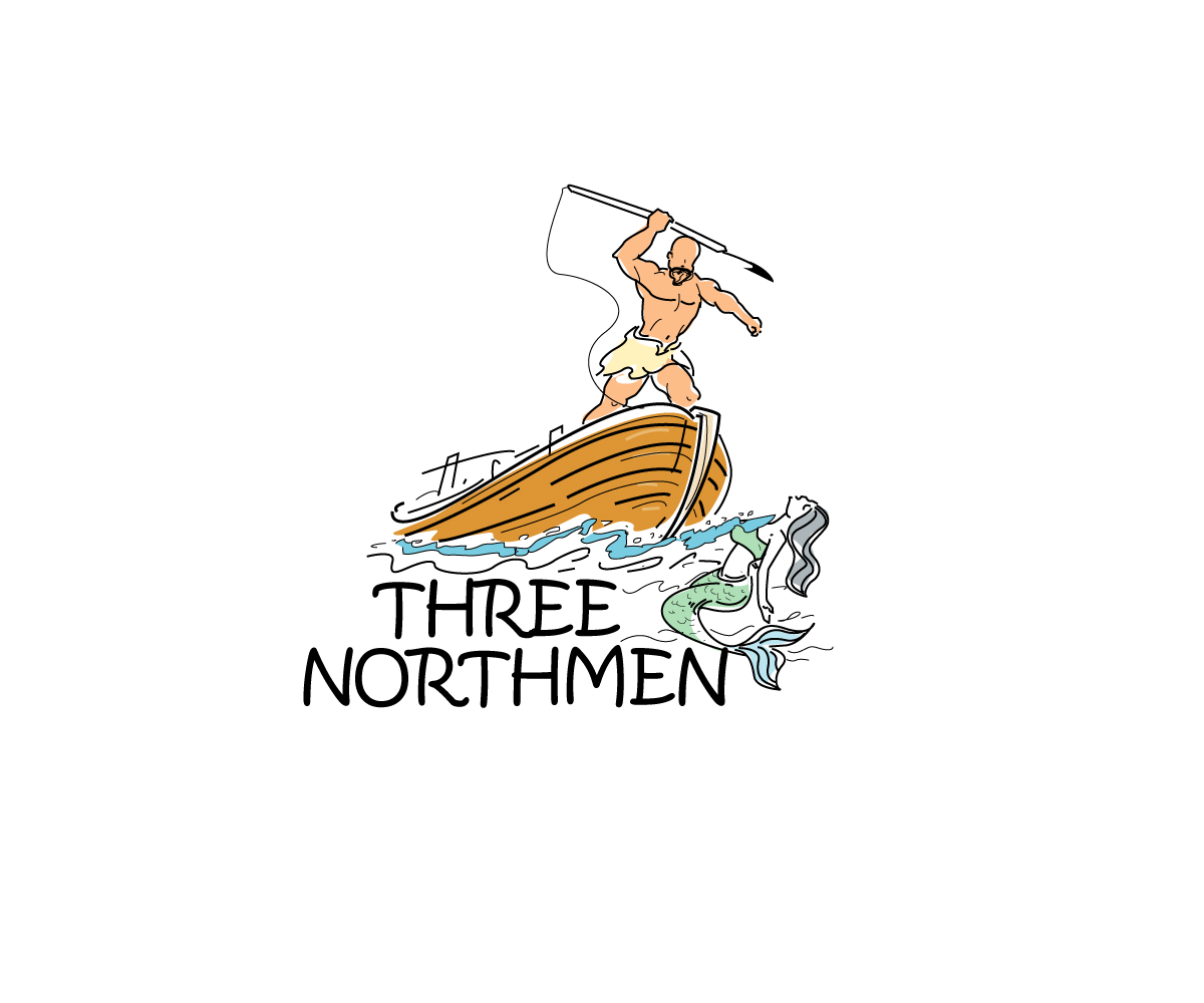 Serious, Traditional Logo Design for THREE NORTHMEN by Jay Design ...