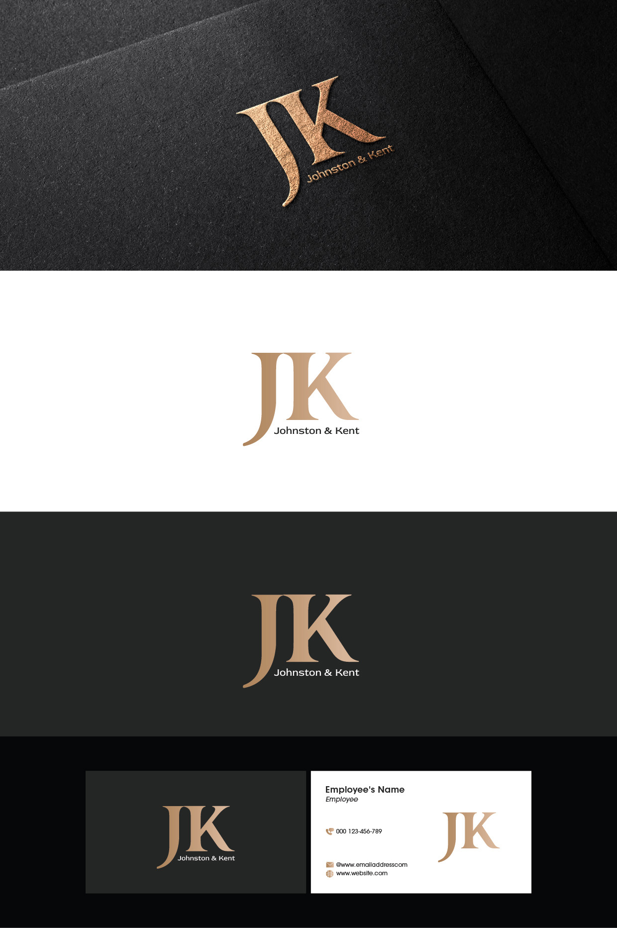Logo Design for J&K inside a logo/ design , under I would like the ...