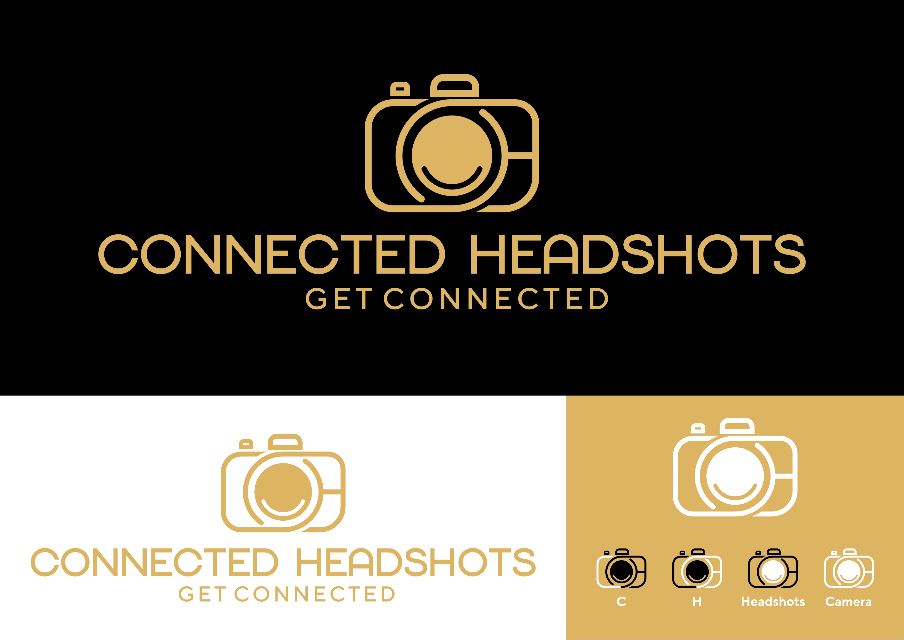 Upmarket, Elegant, Portrait Photography Logo Design for Connected ...