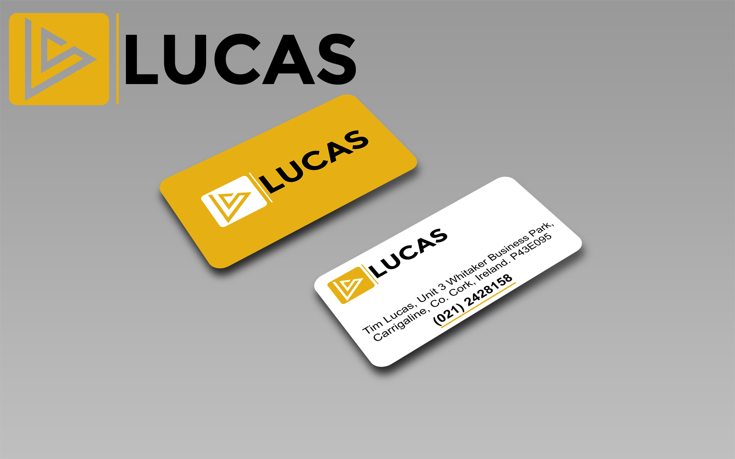 Bold, Modern Logo Design for Lucas by upworkboy73 | Design #26380801