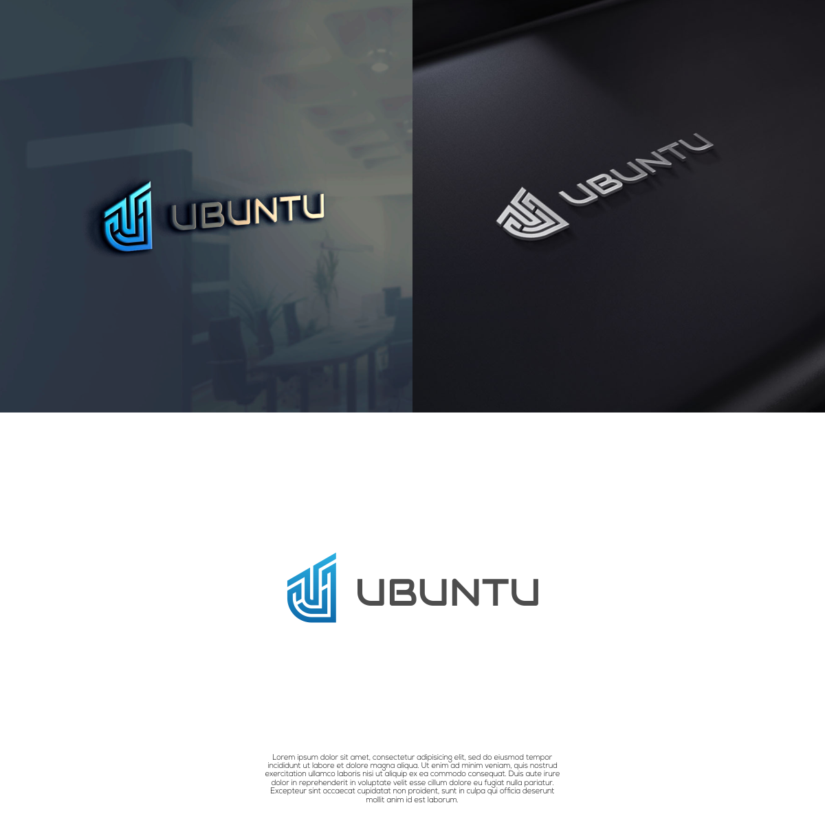 Logo Design for UBUNTU or Ubuntu by untung bertubi-tubi | Design #26351567