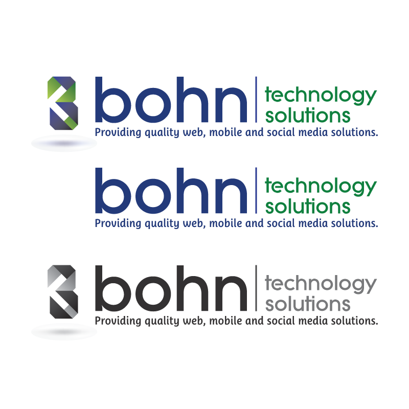 Modern, Playful, Marketing Logo Design for Bohn Technology Solutions by ...
