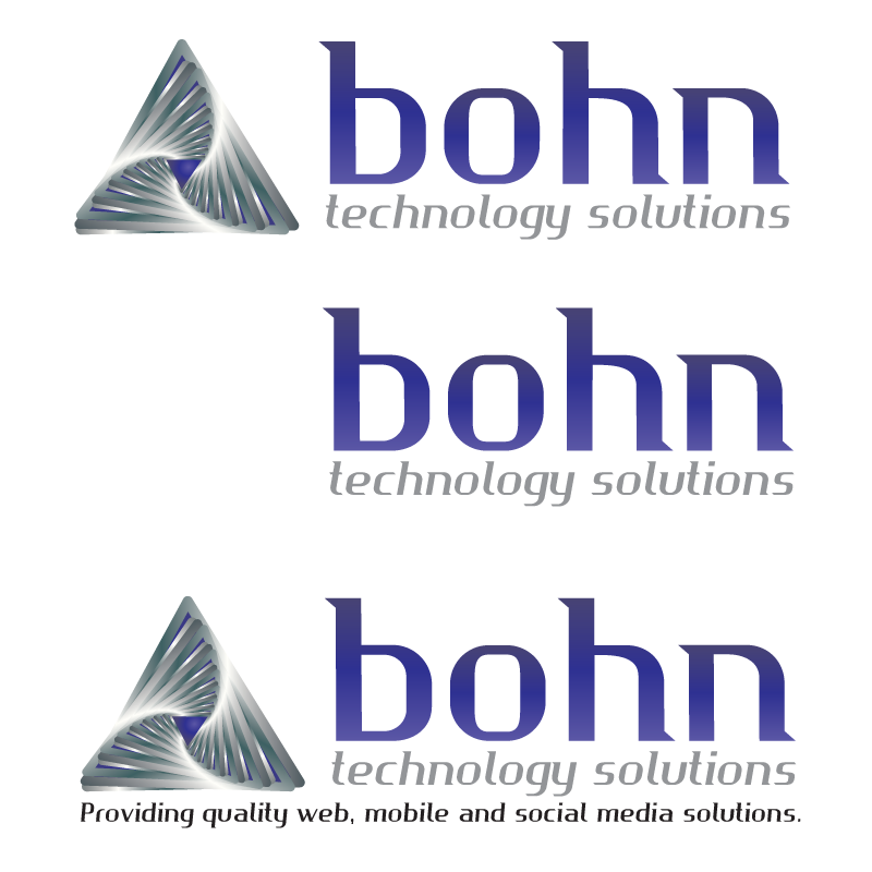 Modern, Playful, Marketing Logo Design for Bohn Technology Solutions by ...