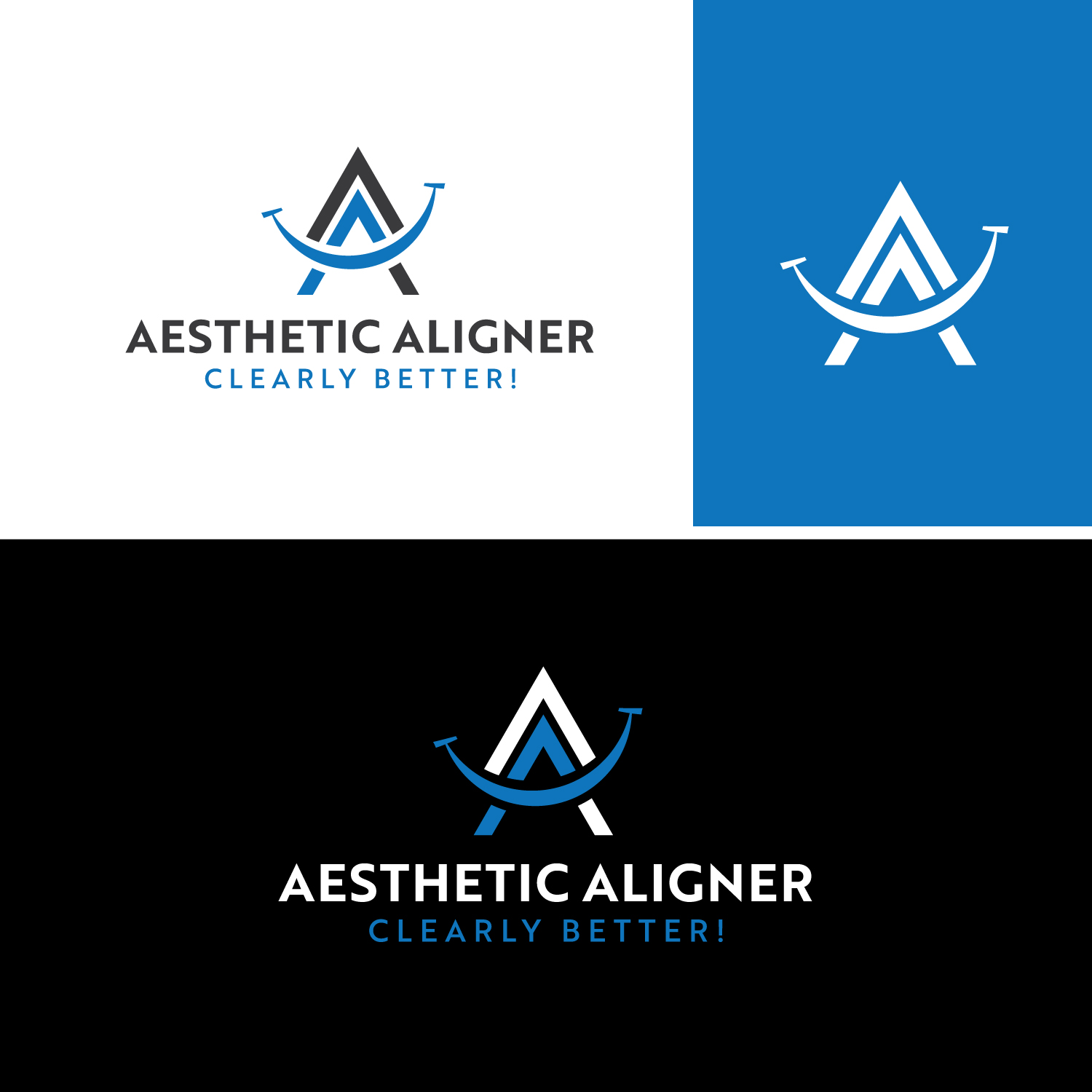Modern, Playful, Dental Logo Design for Brand Name: Aesthetic Aligner ...