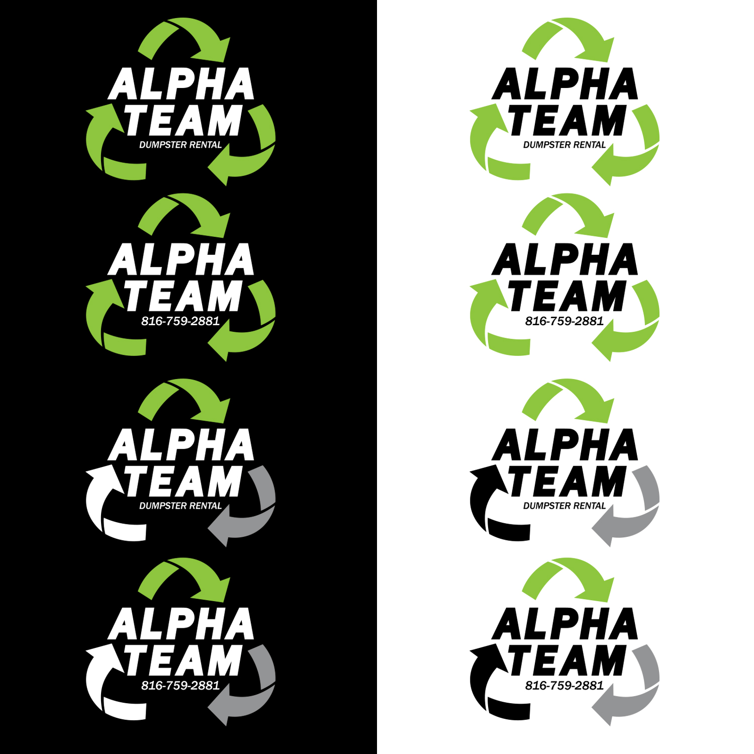 Logo Design for Alpha Team or Alpha Team KC - if we can add the words ...