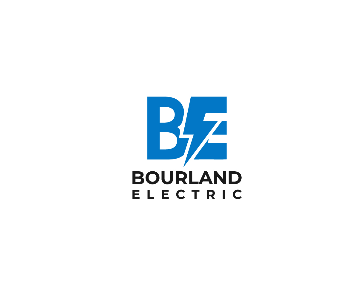 Elegant, Masculine, Electric Company Logo Design for Bourland Electric ...