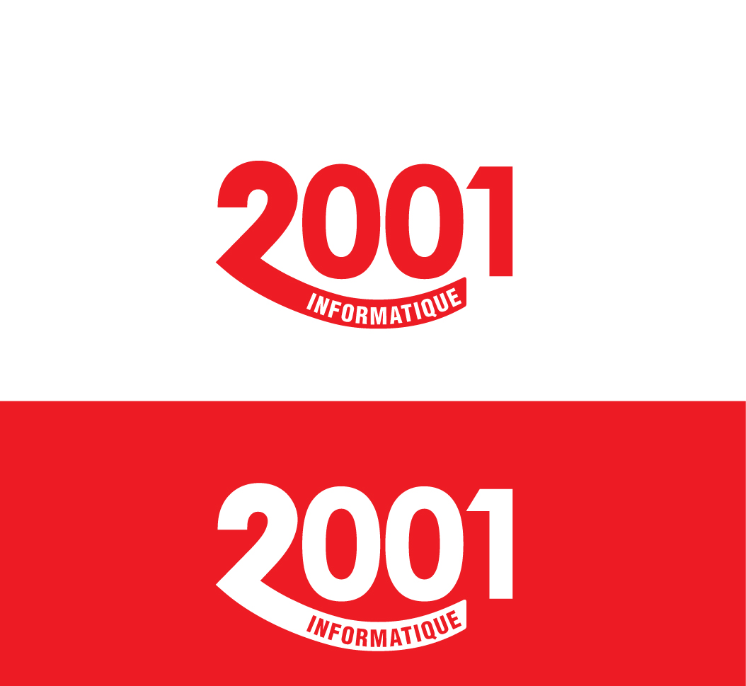It Professional Logo Design for 2001 or 2001 Informatique by Juli ...