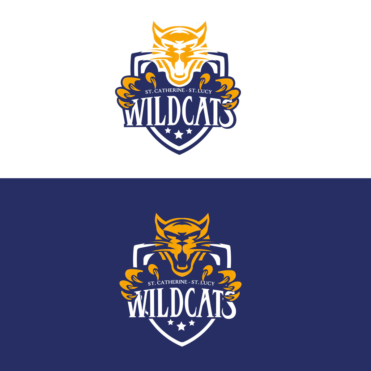 Logo Design for Not sure what works... we are St. Catherine - St. Lucy ...