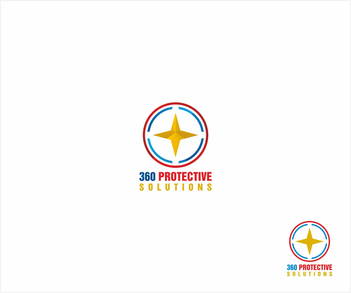 Professional, Serious, Security Service Logo Design for 360 Protective ...