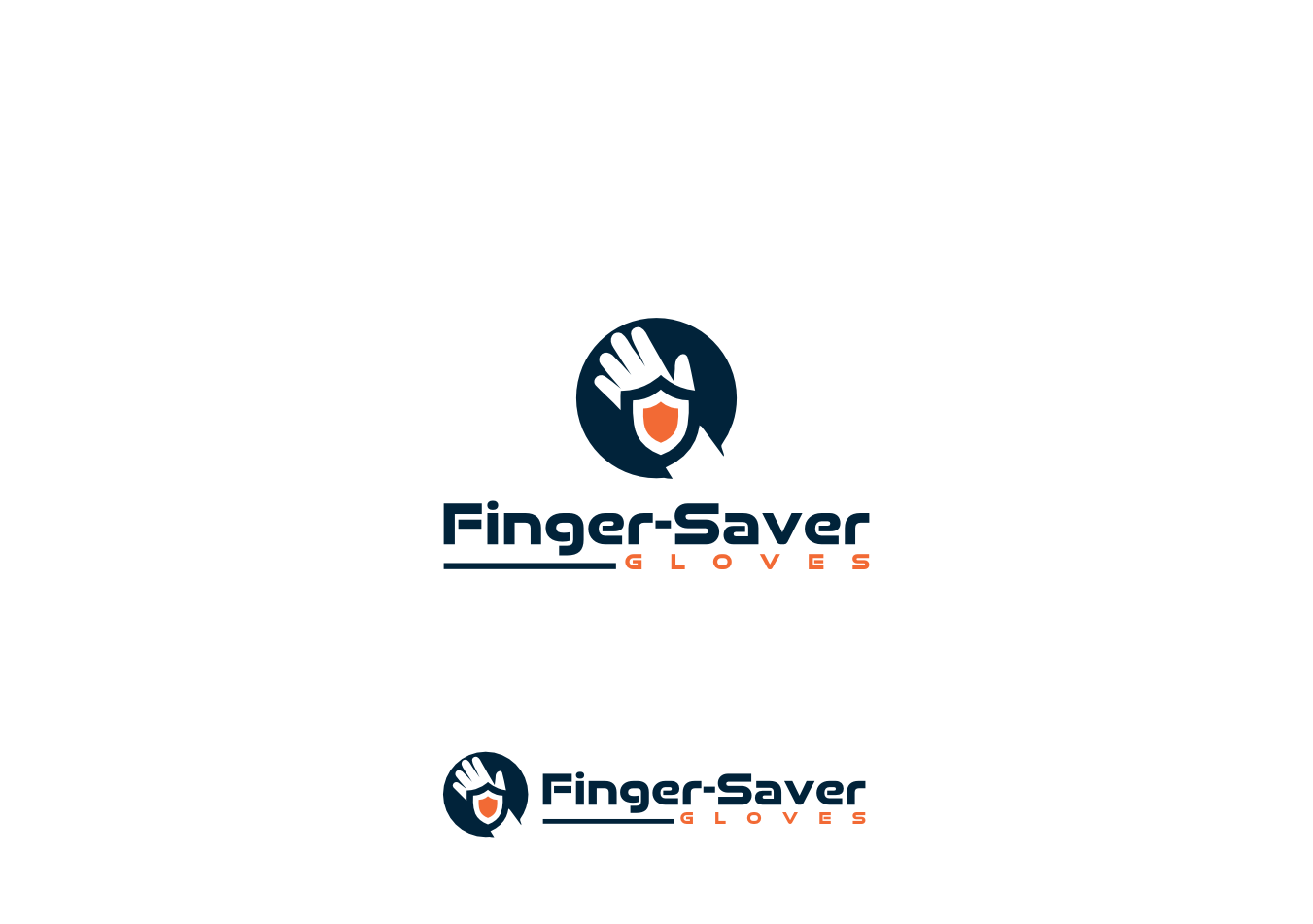 Logo Design for Finger-Saver Gloves by Gita. | Design #26415505
