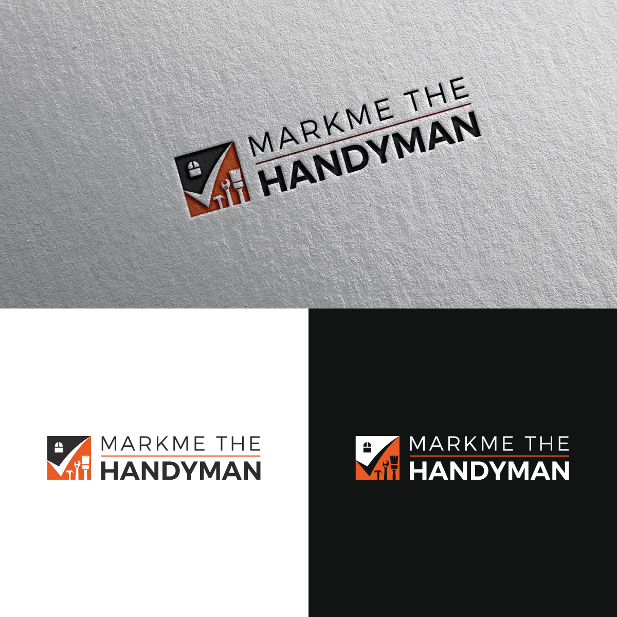 Modern, Professional, Property Maintenance Logo Design for Markme the ...
