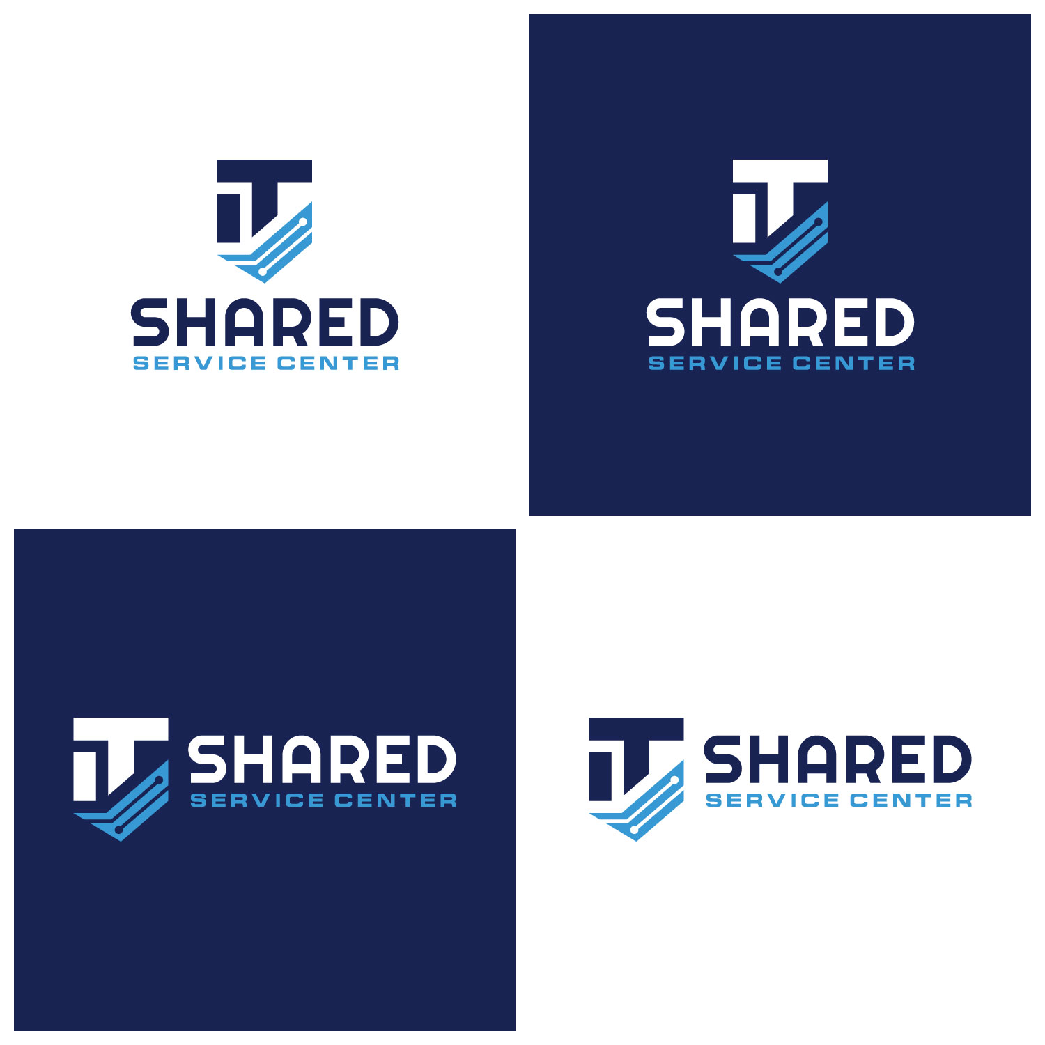Elegant, Modern Logo Design for IT Shared Service Center by Md Shehidul ...