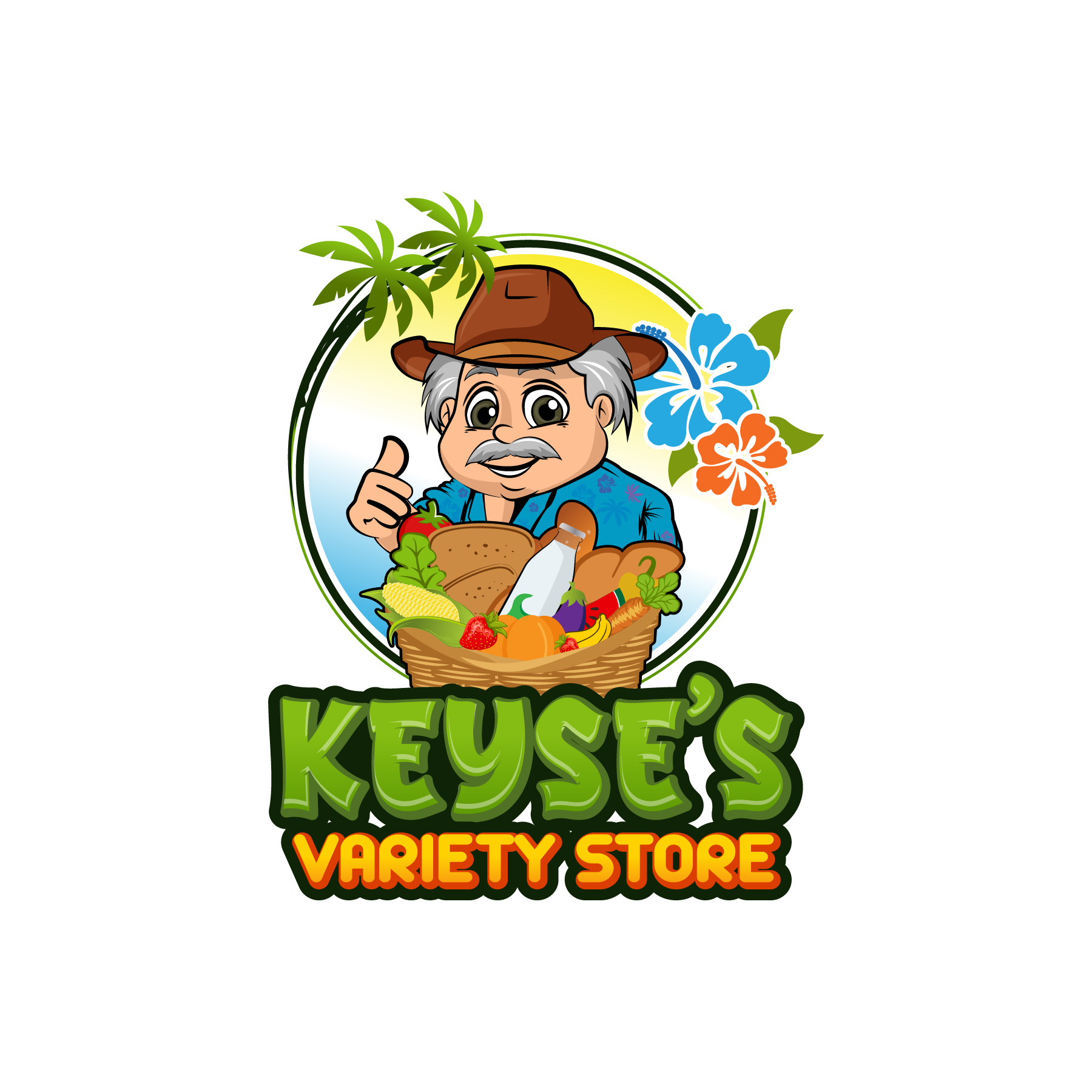 Colorful, Personable, Grocery Store Logo Design for Keyse's Variety ...