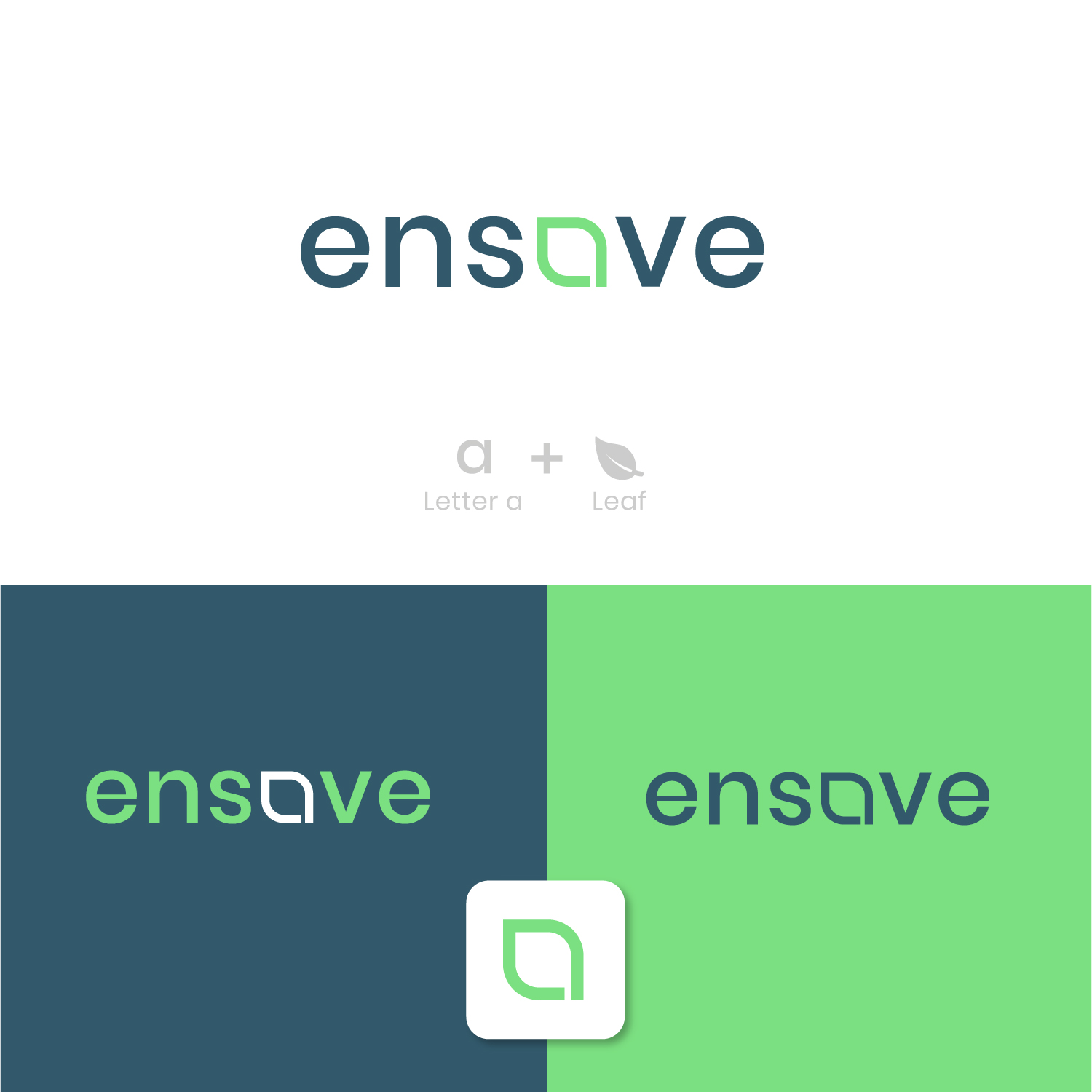 Logo Design for Ensave by Anna_Martin | Design #26461918