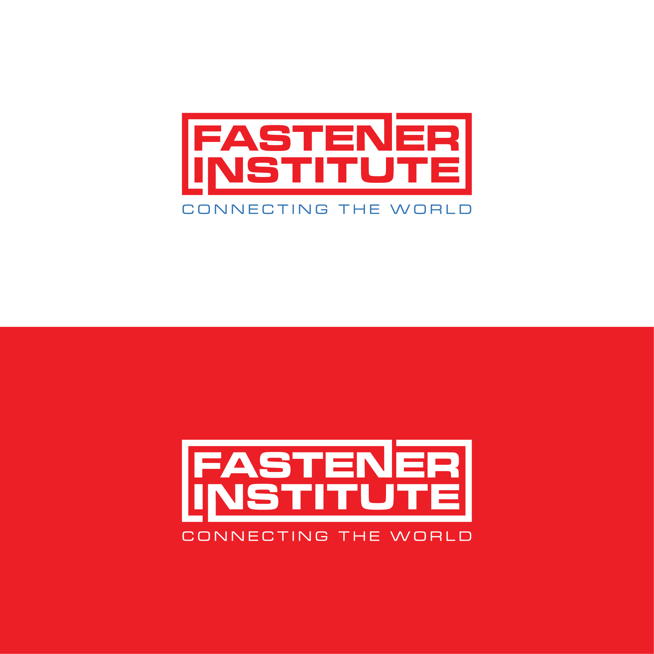 Logo Design for Fastener Institute - Connecting the world. by yhutomo ...