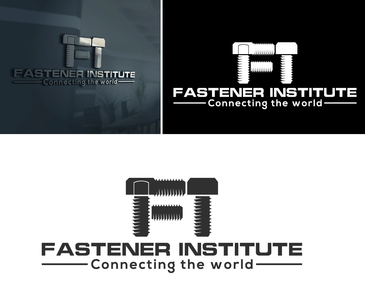 Logo Design for Fastener Institute - Connecting the world. by tukko ...