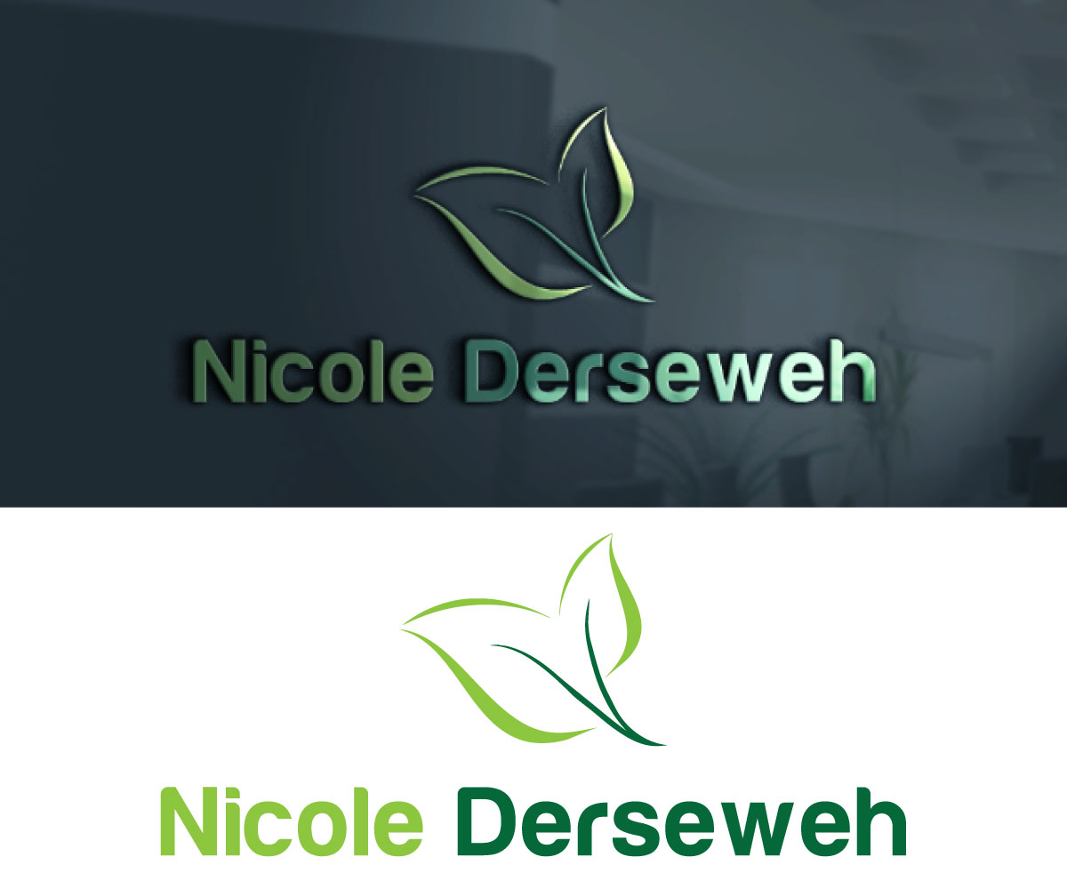 Modern, Personable Logo Design for Nicole Derseweh by giklok pros ...