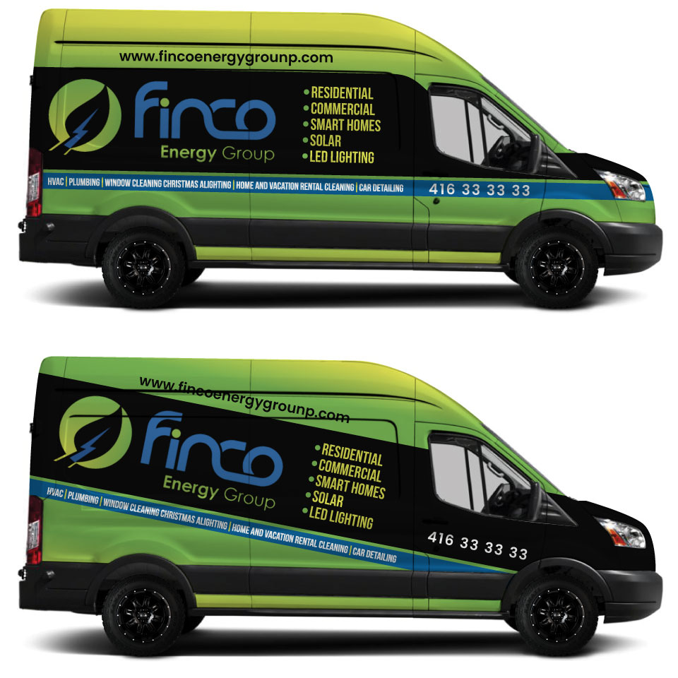 Electric Company Car Wrap Design for a Company by Yoga Tri | Design ...
