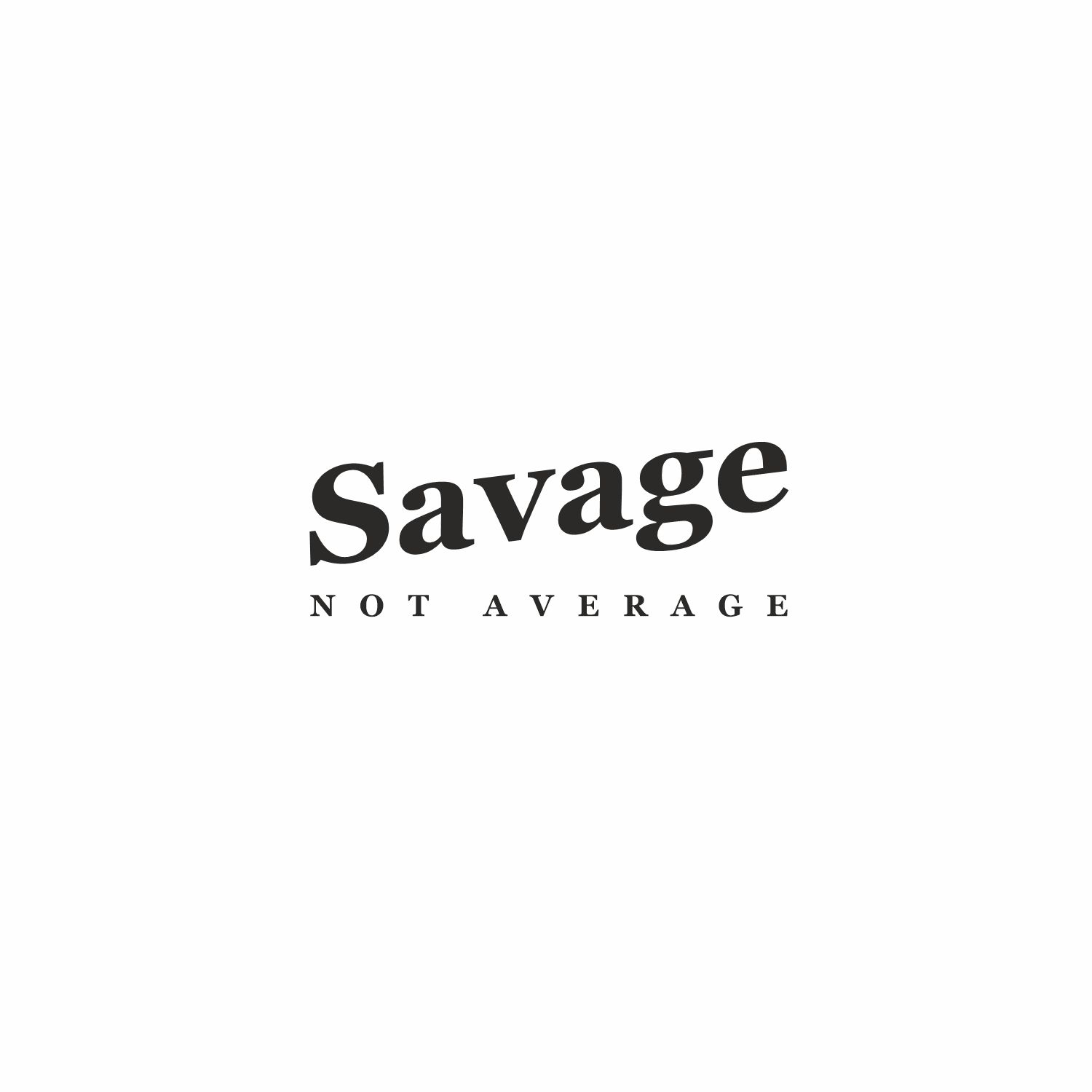 Logo Design for Savage Not Average by ARTUGA | Design #26479532