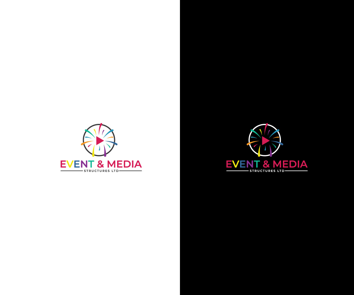 Bold, Colorful, Events Logo Design for Event & Media Structures ltd by ...