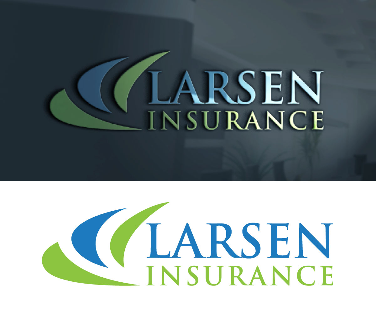 Professional, Conservative, Insurance Broker Logo Design for Larsen ...