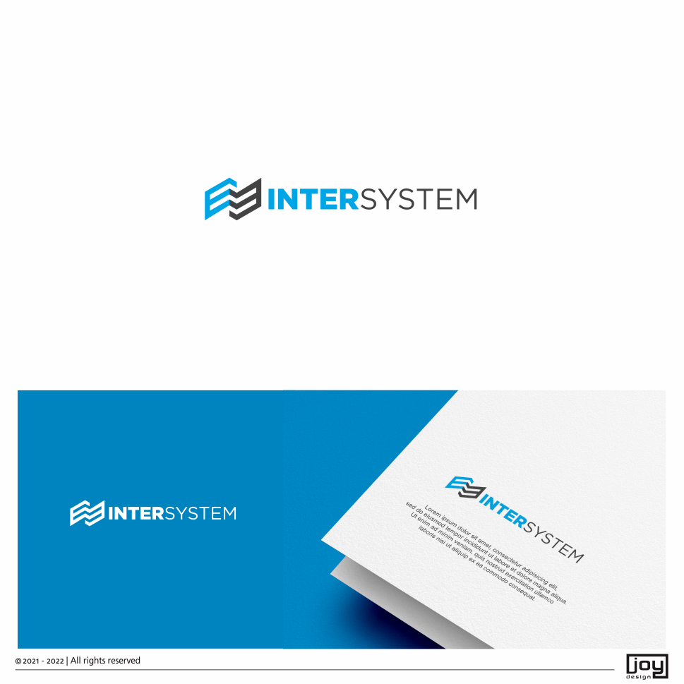 Professional, Elegant Logo Design for Intersystem or intersystem ...