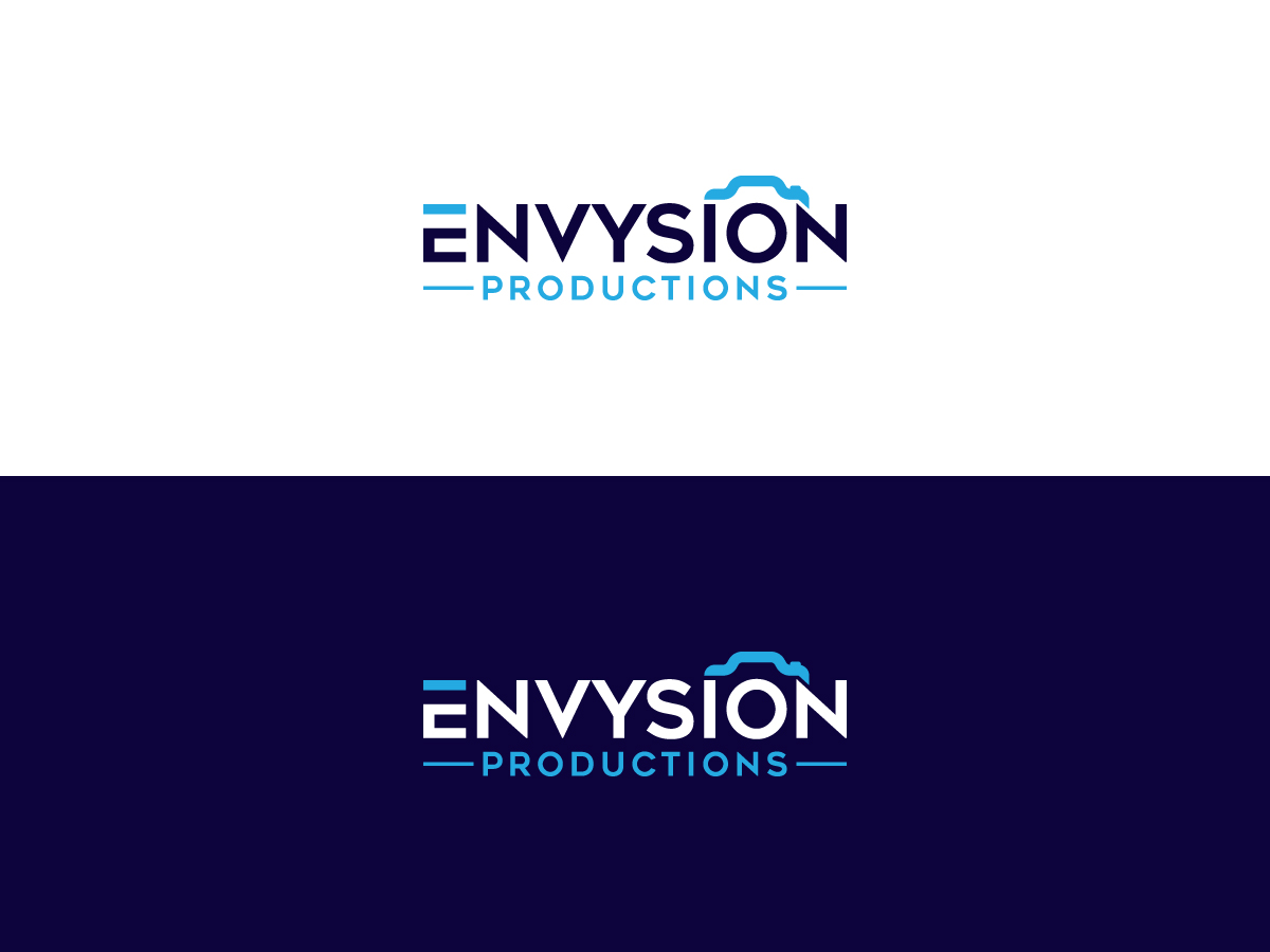 Logo Design for Envysion Productions by Qahaj Studios | Design #26571145