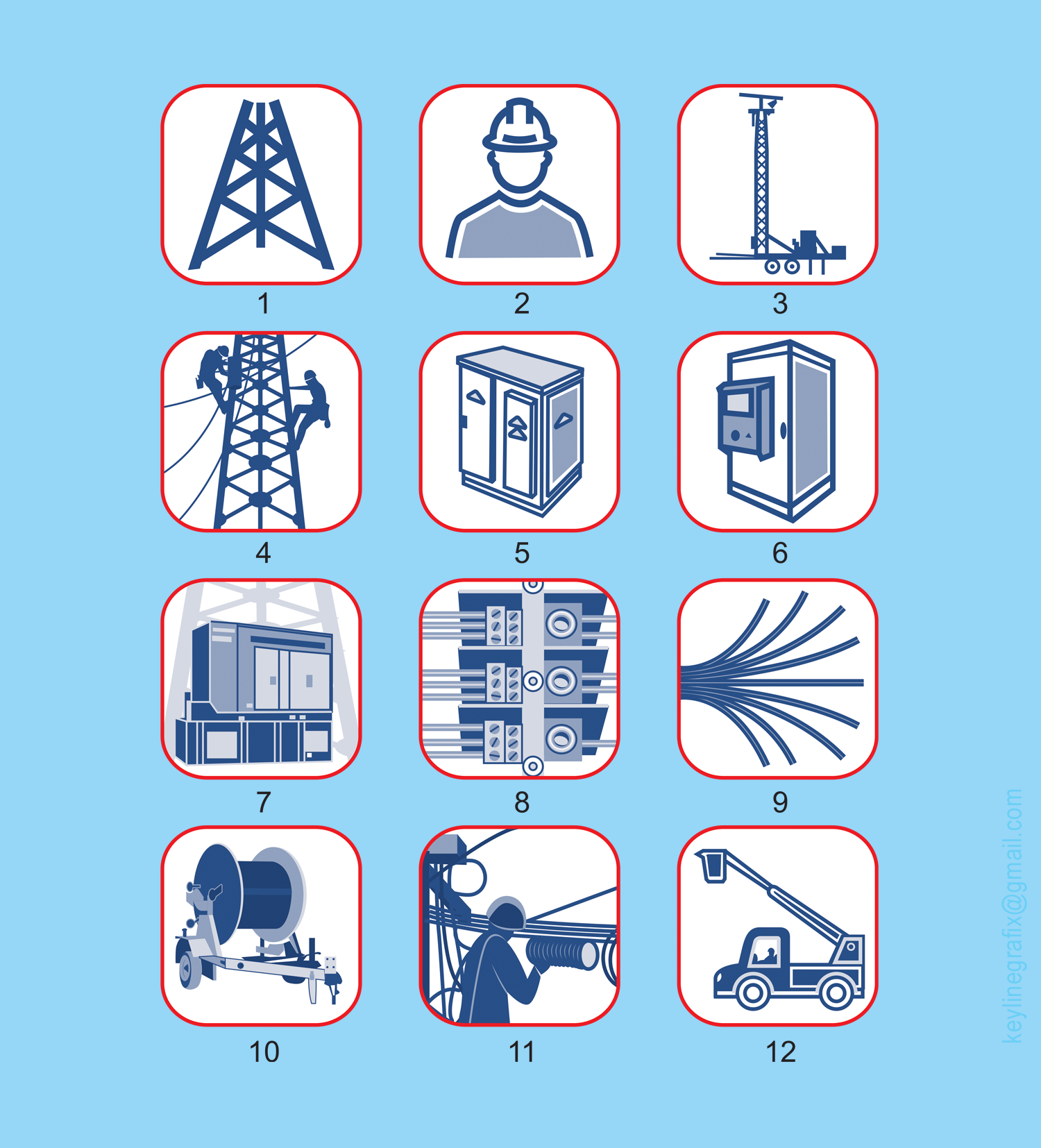 Professional, Conservative, Telecommunications Graphic Design for ...