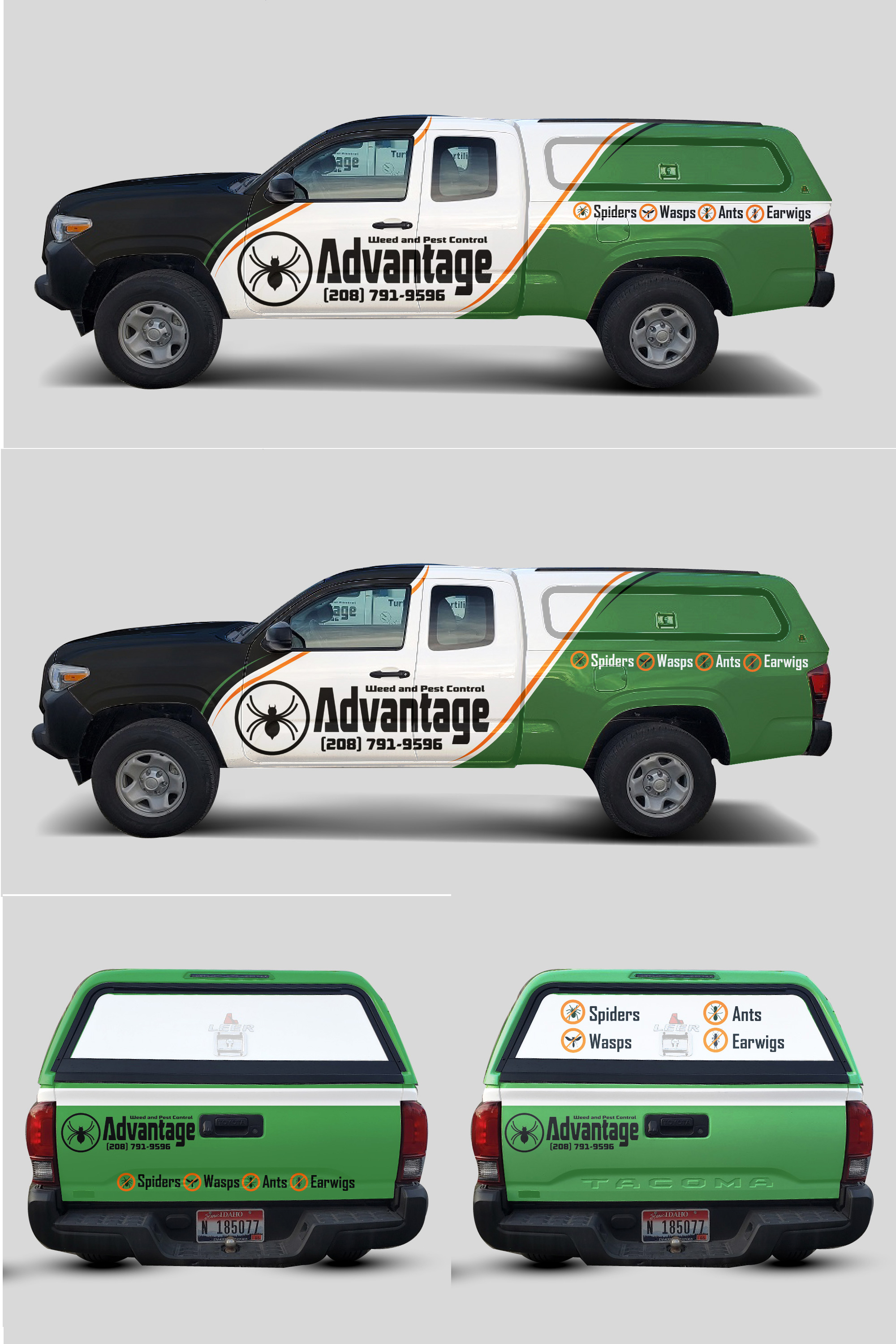 Car Wrap Design for Advantage Weed and Pest Control by JS_Design ...