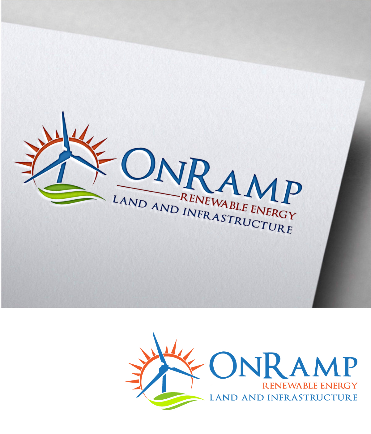 Bold, Professional, Real Estate Logo Design for OnRamp. A version with ...