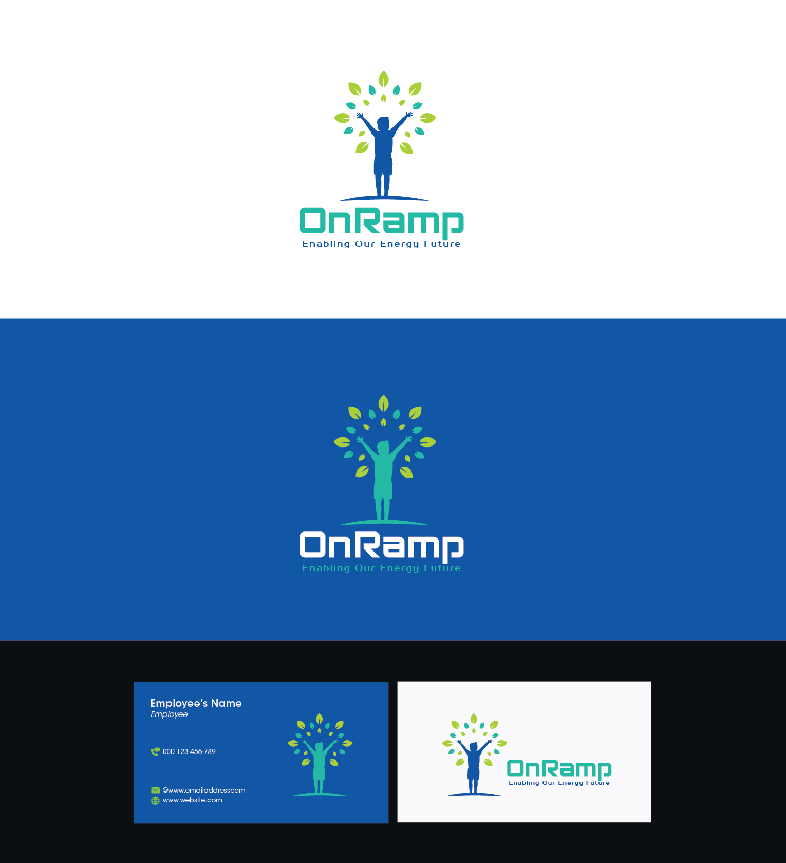 Bold, Professional, Real Estate Logo Design for OnRamp. A version with ...