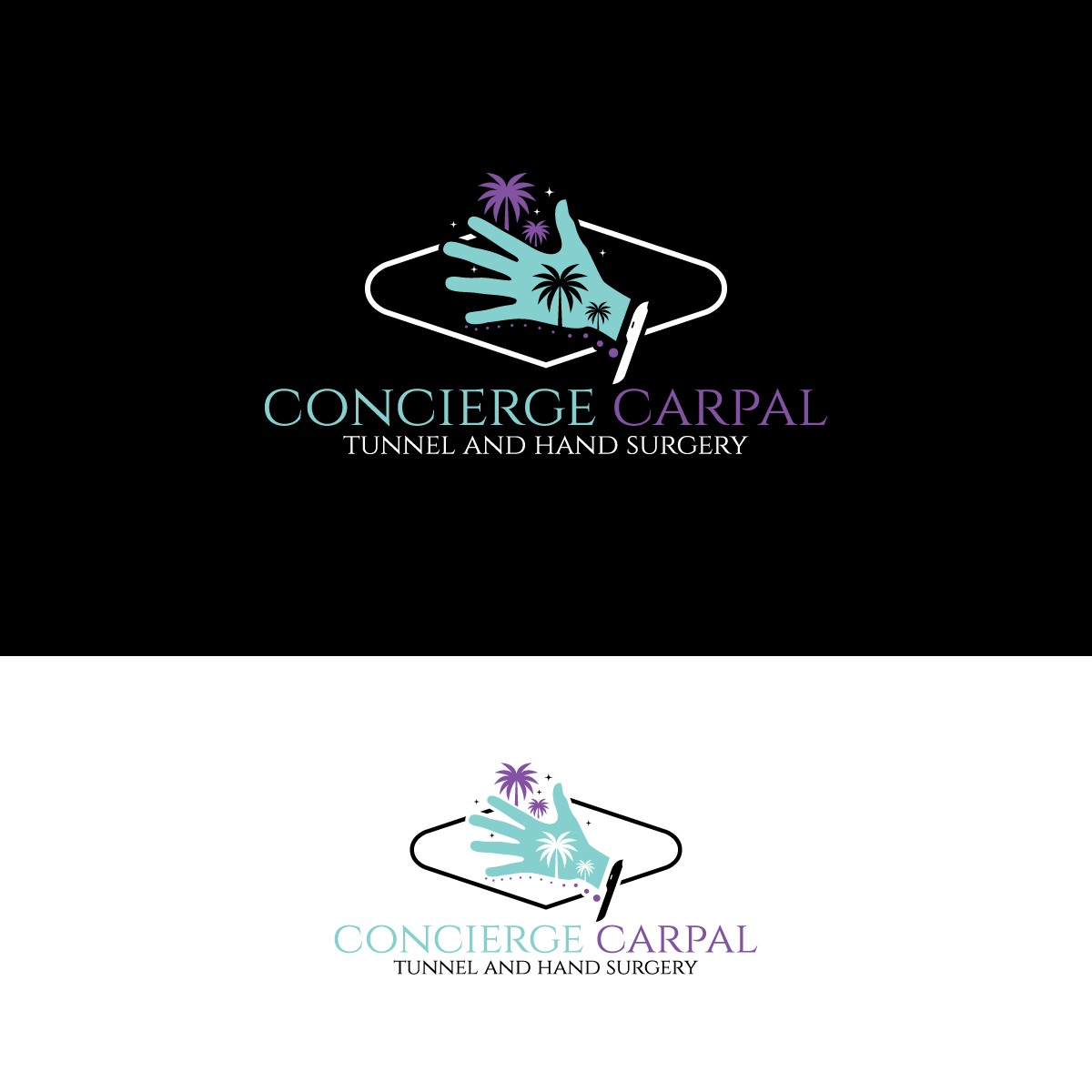 Upmarket, Elegant Logo Design for Concierge Carpal Tunnel and Hand ...