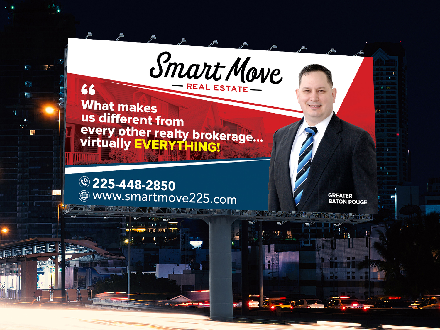 Modern, Bold, Real Estate Agent Billboard Design for a Company by Fat ...