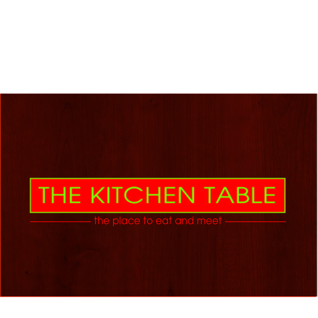 Masculine, Bold, Restaurant Logo Design for the Kitchen Table by Elk ...
