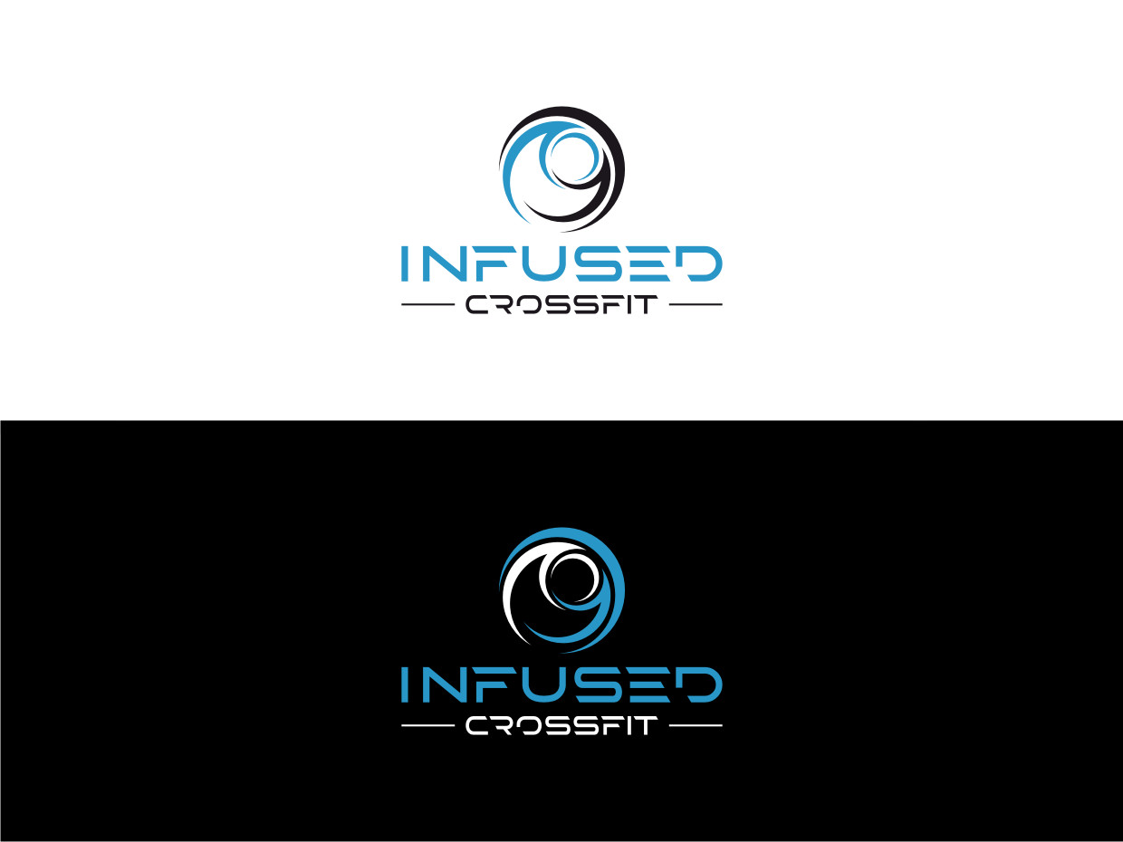 Modern, Masculine, Fitness Logo Design for Infused CrossFit by Atvento ...