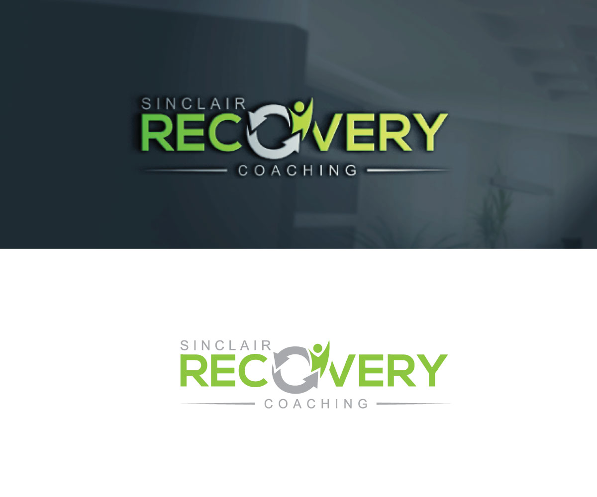 Logo Design for Sinclair Recovery Coaching (We Recover. I Can Help) by ...