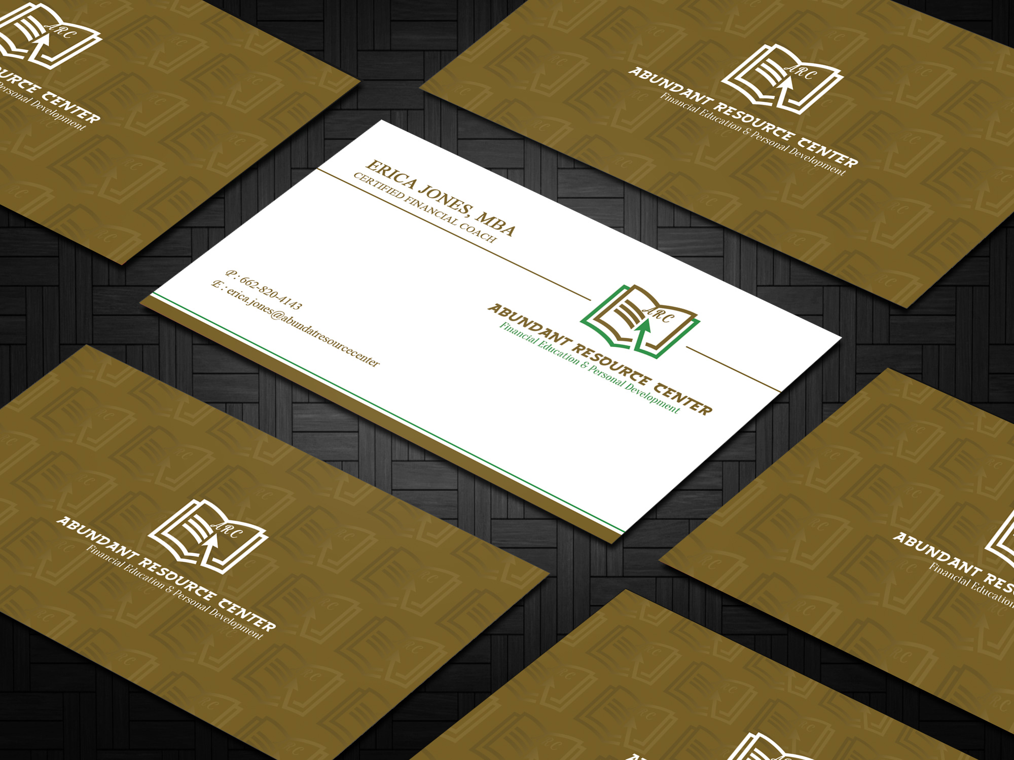Modern, Professional, Consulting Business Card Design for Abundant ...