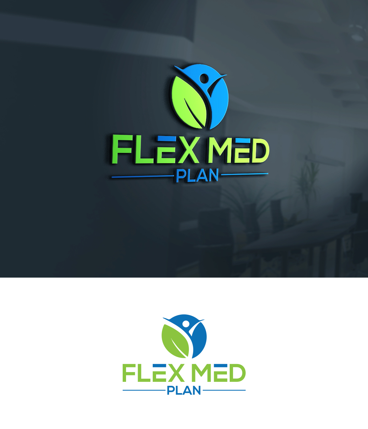Elegant, Serious, Health Insurance Logo Design for "Flex Med Plan" or ...