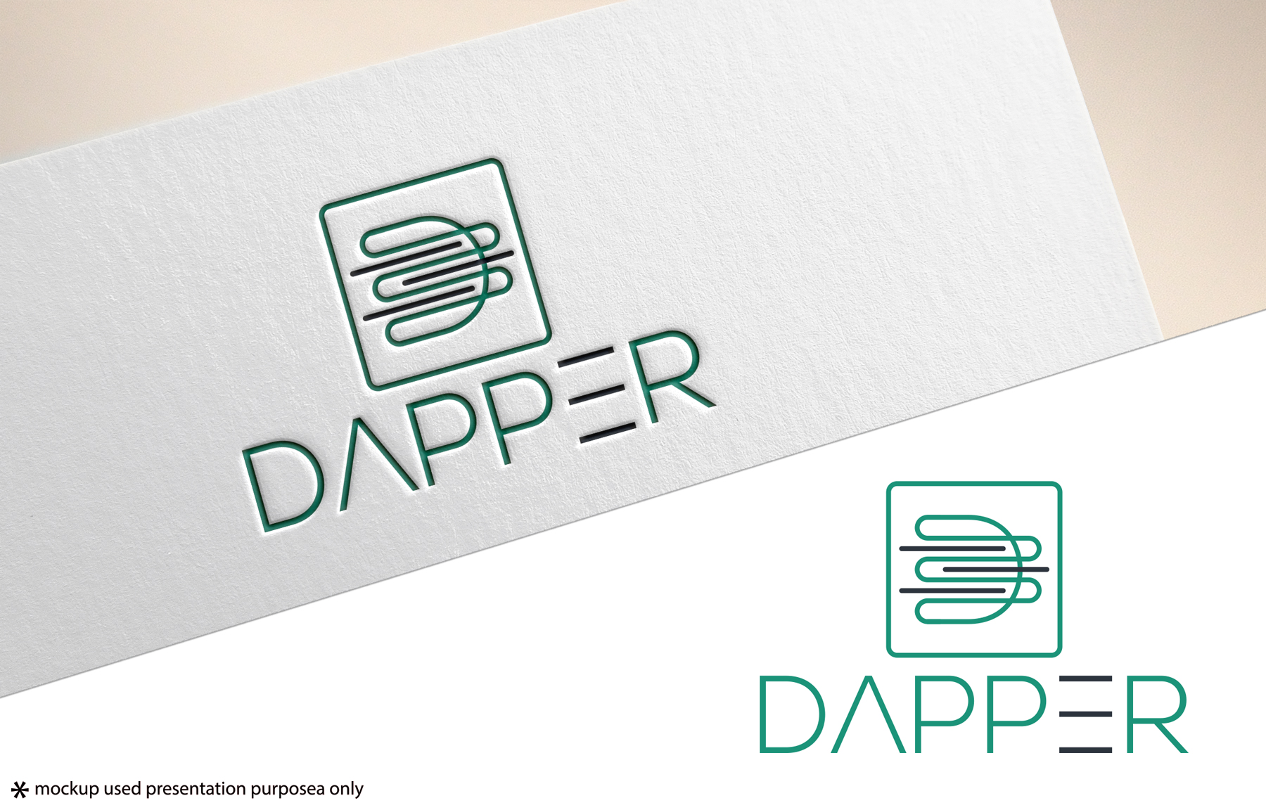 Logo Design for Dapper by Rubia@ | Design #26659288