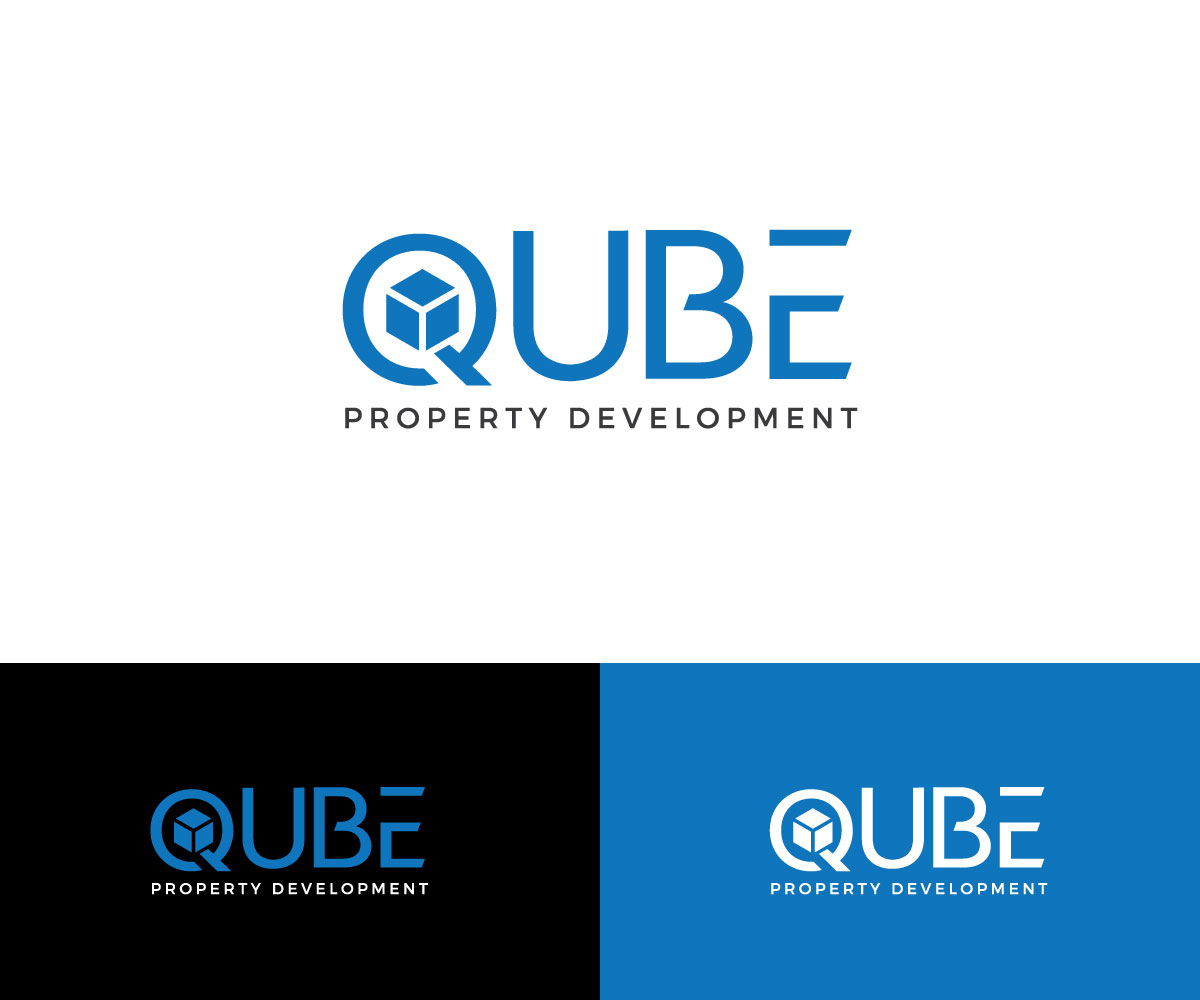 Modern, Professional, Real Estate Development Logo Design for Qube ...