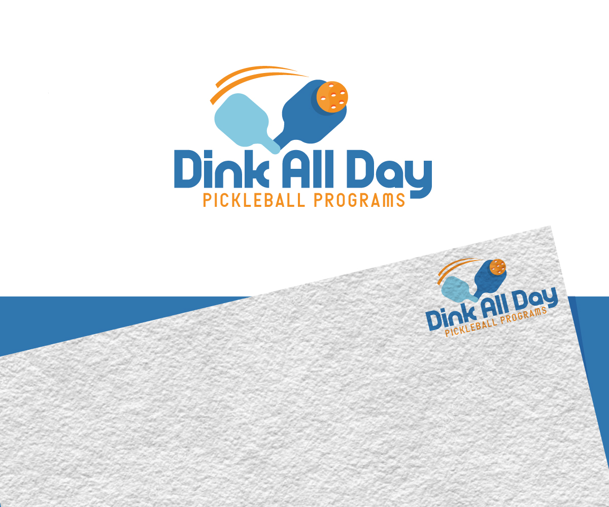Playful, Modern Logo Design for Dink All Day Pickleball Programs by Jay ...