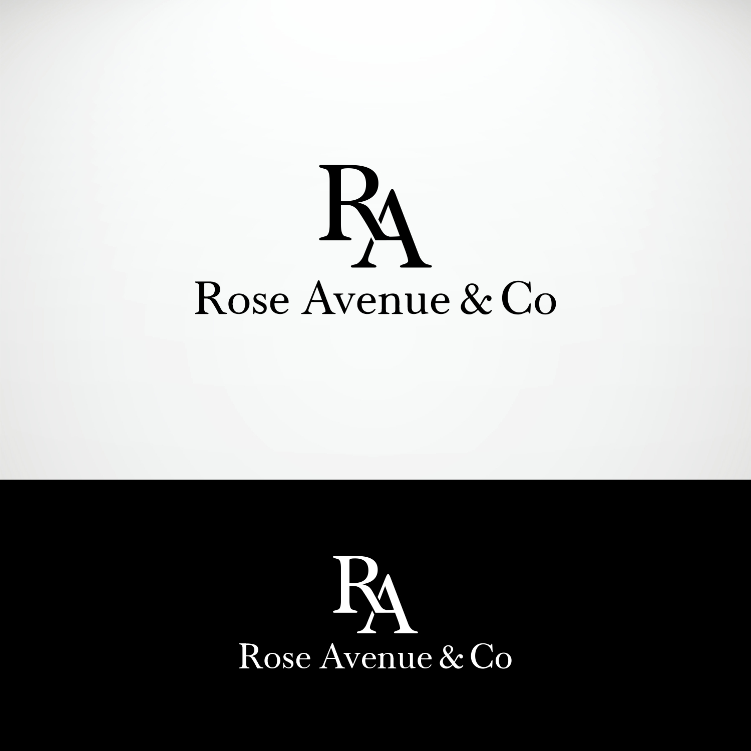 Upmarket, Elegant Logo Design for Rose Avenue & Co by B8 | Design #26701266