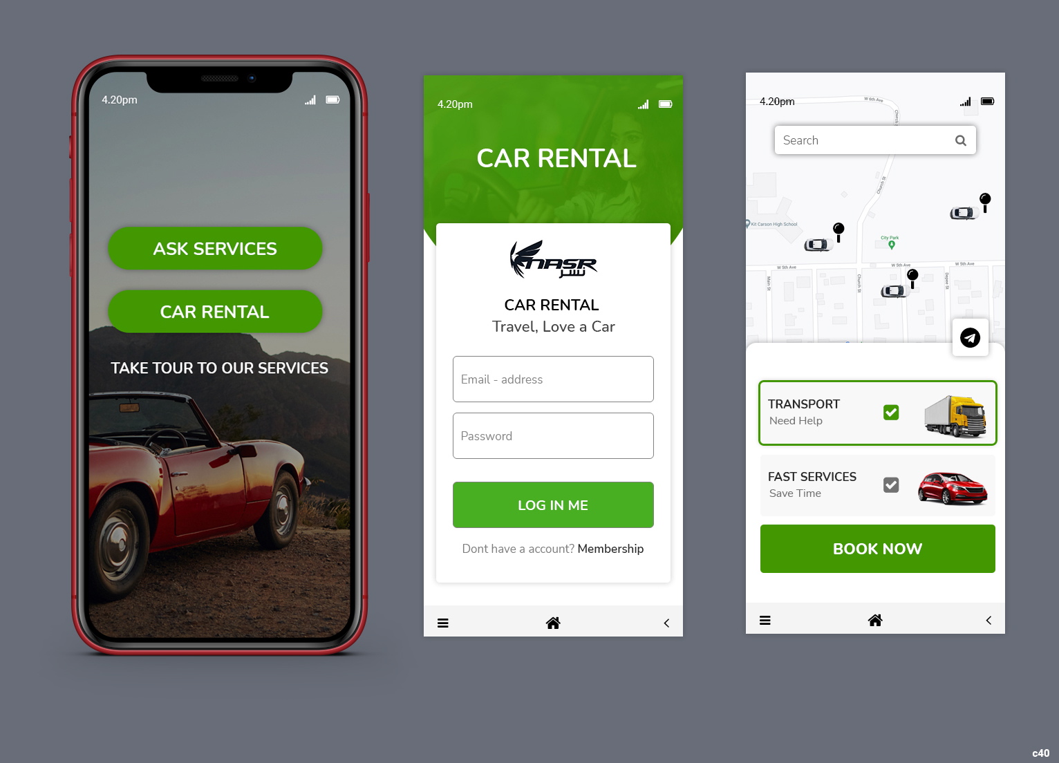 App Design for a Company by pb | Design #26701492