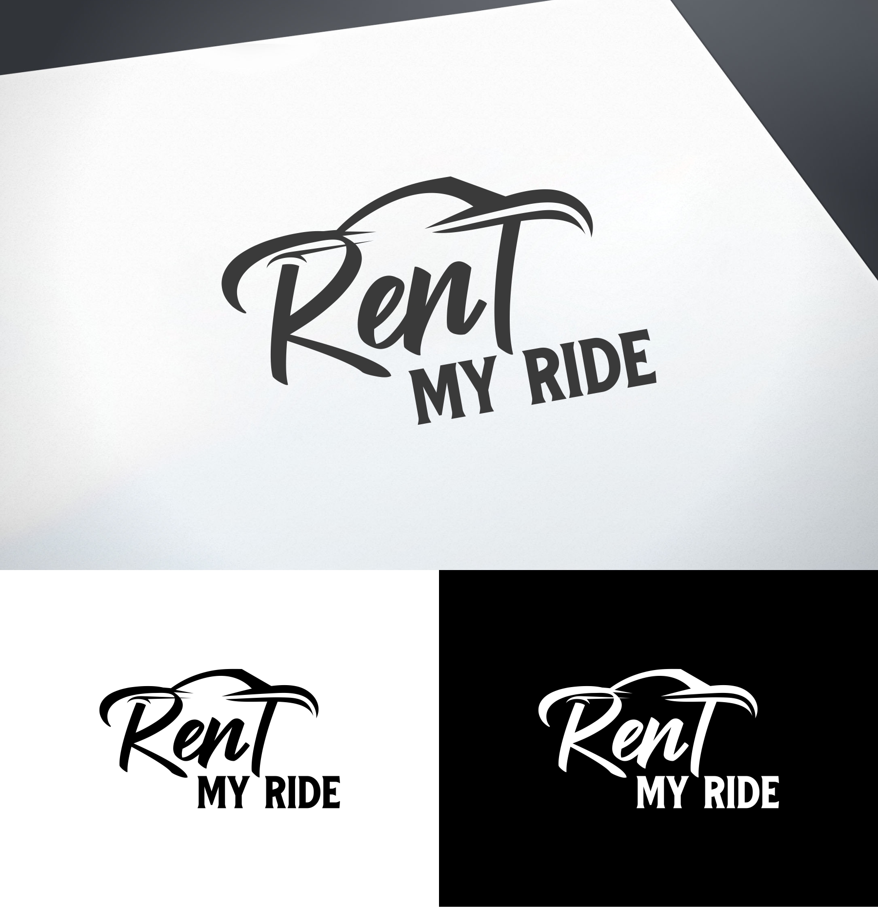 Logo Design for Rent My Ride by ZeneFashions | Design #26707395