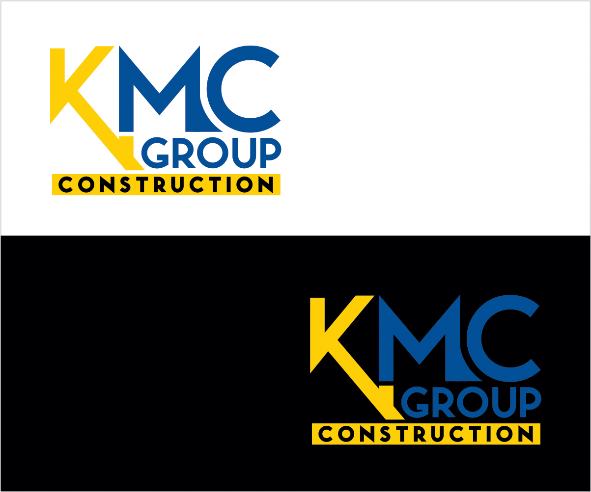 Logo Design for LOGO: as per upload, KMC Group. TAGLINE: Construction ...