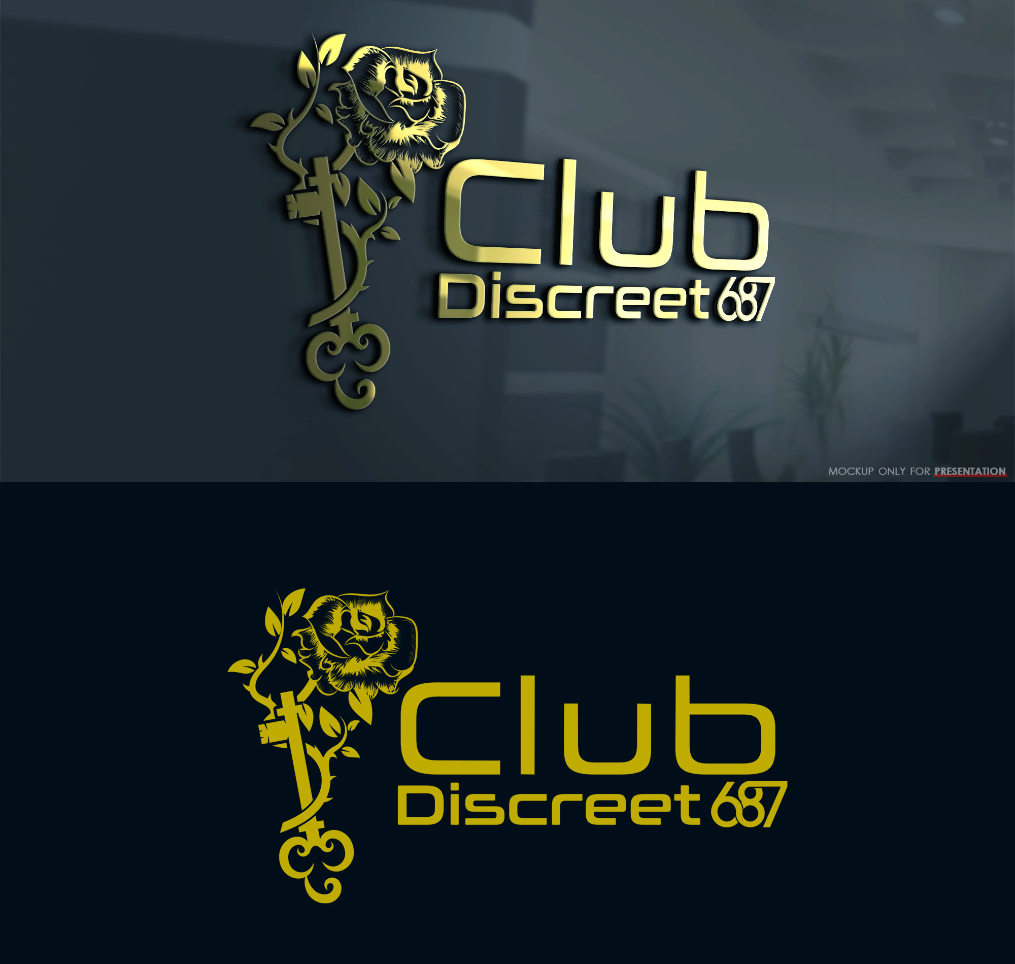Upmarket, Professional Logo Design for Club Discreet 687 by Mono.co ...