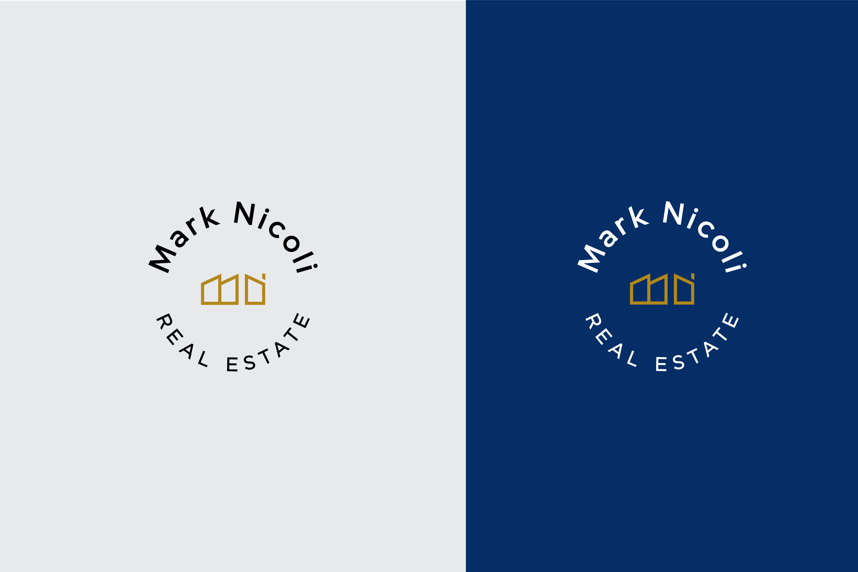 Logo Design for Mark Nicoli Real Estate by diana.preda | Design #26733330