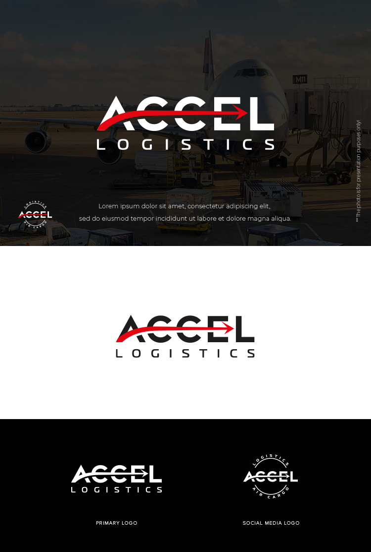 Logo Design for Accel Logistics by Modeform | Design #26784822